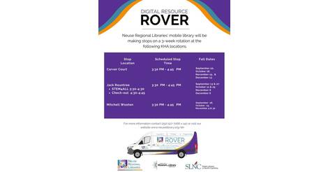 Digital Resource Rover Fall Schedule (09/28/2023) - News Archives ...